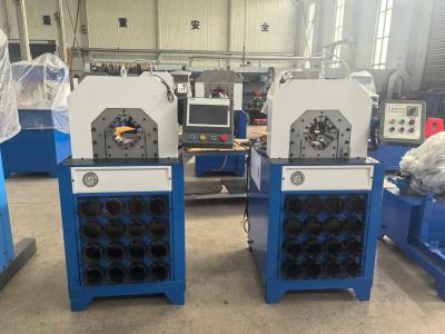 China 2 Inch PLC 5.5kw Hydraulic Hose Pressing Machine 4kw Hydraulic Fitting Press Big Elbow CBK-51B for sale