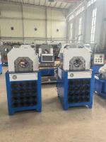 China 2&3 Inch Button Control Systerm 5.5kw/7.5kw 300 Pieces/H With Fast Change Moulds Tools Hydraulic Hose Crimping Machine for sale