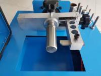 China 12v Blue Color Car Lading 35kg Hose Skiving Machine 2 Inch Motor Power 0.4kw For Benefit / Hose Peeling Machine for sale