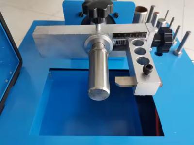 China 12v Blue Color Car Lading 35kg Hose Skiving Machine 2 Inch Motor Power 0.4kw For Benefit / Hose Peeling Machine for sale