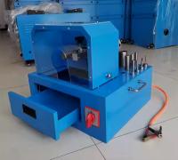 China 12v 2 Inch Skiving Mandrel 10 Pcs Hose Cutting Machine 530*480*500mm Hose Skiving And Peeling Machine for sale