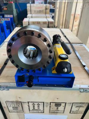 China 1 Inch 6-25mm Rugged Steel Blue Color With 7 Dies Weight Manual Hydraulic Hose Crimping Machine Reliable Performance for sale