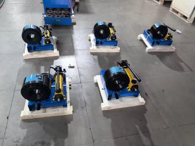 China Versatile And Precise 1 Inch 6-25MM Manual Hydraulic Hose Crimping Machine Hose Crimper 7 Dies With Steel Compatibility for sale