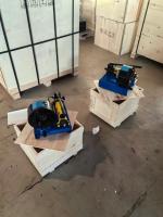 China 1 Inch Manual Hydraulic Hose Crimping Machine Crimping Range From 6mm To 25mm Blue Colour With 7 Dies For Hydraulic Applications for sale