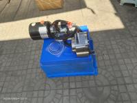 China 12V / 24V 7 Dies Blue Color Car Loading 1 Inch Braided Hose Crimper Battery Drive Hydraulic Hose Press Machine 6-25mm for sale