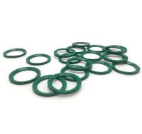 China FFKM / NBR / FKM DIN 3869 ED-RING 14 Standard Blue Color Mold Compression From Size 8 To 60 for sale