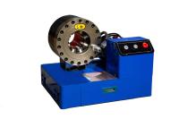 China 12V/24V 10 Dies 2 Inch Blue Color Manual Braided Hose Crimper Battery Drive Hydraulic  6-51mm hose Crimper for sale