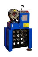 China Stainless Steel Pipe Hose Crimping Machine P38 Braided Hose Crimper High Accuracy 1.5 And 2 Inch With Rack And Fast Change Mould Tools / Hydraulic Hose Pressor for sale