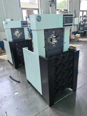China 3 Inch Hydraulic Hose Crimping Machine 6-76mm with PLC Control for sale
