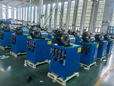 China 600T Hydraulic Rubber Hose Crimping Machine 6-51mm 220V-415V for sale