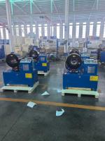 China 4 Inch Hydraulic Hose Crimping Machine with PLC Control 16 Dies 6-102mm Range for sale