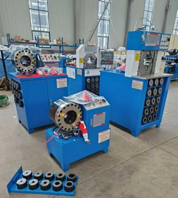 China DX68 Hydraulic Hose Crimper with 315 Bar Oil Pump Pressure 220v/240v/380v/415v Voltage Options and 10 Dies for sale