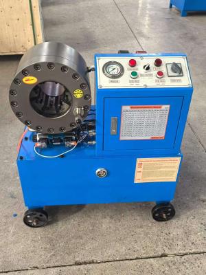 China 2 Inch 10 Dies Mobile Hose Crimping Machine With 600T Crimping Force And 200 Pcs Per Hour Efficiency for sale
