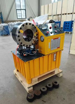 China DX68 Hydraulic Hose Crimping Machine with 31.5Mpa Oil Pump Pressure 220v/240v/380v/415v Voltage Options and 3KW/4KW Motor Power for sale