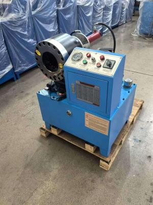 China Hydraulic Hose Crimping Machine with 200 Pcs Per Hour Efficiency 10 Dies Included and 600T Crimping Force for sale