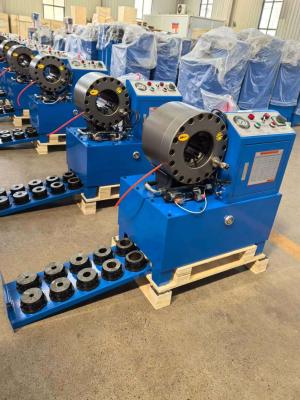 China DX68 Hose Crimping Machine with 6-51mm Crimping Range 2 Inch Capacity and 10 Dies Included for sale