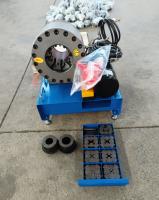 China Portable 12V/24V Hydraulic Hose Crimping Machine with Smart Light Indicator and 3.6KW Motor Power for Car Loading Use for sale