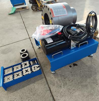 China 600T Crimping Force Hydraulic Hose Crimping Machine with 0.01mm Accuracy and 30mpa System Pressure for sale