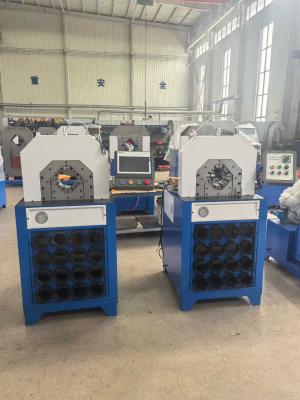 China 3 Inch Hydraulic Hose Crimping Machine with 15 Sets Free Dies and 1250KG Weight for Heavy-Duty Applications for sale