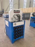 China 3 Inch Hydraulic Hose Crimping Machine with 300pcs/h Work Efficiency 4KW Motor Power and 1000T Crimping Force for sale