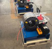 China 12V/24V Voltage Hydraulic Hose Crimping Machine with 600T Crimping Force 10 Dies and 6-51mm Range for Car Loading for sale