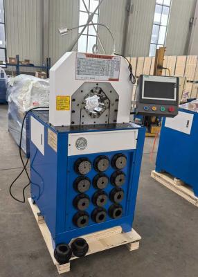China 3 Inch PLC Control Hydraulic Hose Crimping Machine with 15 Interchangeable Dies for Efficient Hose Pressing for sale