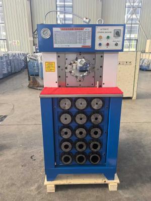 China Button Control System Hydraulic Hose Crimping Machine with 6-76mm Crimping Range and 165mm Max Opening for Efficient Crimping for sale