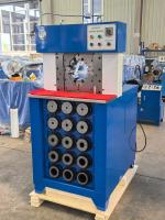 China Blue Button Control Hydraulic Hose Crimping Machine with 6-76mm Crimping Range and 165mm Max Opening for sale