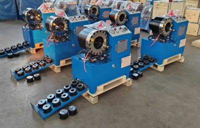 China DX68 Hydraulic Hose Crimping Machine with New Technology Forging Process, 6-51mm Crimping Range, and 220v/240v/380v/415v Voltage Options for sale