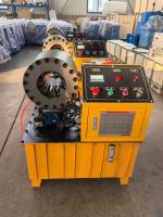 China DX68 Special Design Yellow Color Hydraulic Hose Crimping Machine with 31.5Mpa Oil Pump Pressure 220v/240v/380v/415v Voltage Options and 3KW/4KW Motor Power for sale