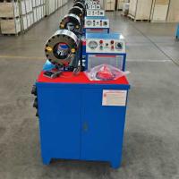 China 600T Crimping Force Rubber Hose Crimping Machine with 6-51mm Range and 10 Interchangeable Dies for sale