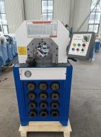 China 3 Inch 6-76mm Hydraulic Hose Crimping Machine with 15 Interchangeable Dies and Button Control System for sale