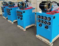 China 2 Inch Higher Model 600T Crimping Force Rubber Hose Crimping Machine With 6-51mm Range And 10 Interchangeable Dies For Hydraulic Hose Crimper for sale