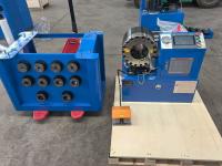 China 6-51mm Hydraulic Hose Crimping Machine with PLC Control System and 10 Interchangeable Dies for Versatile Crimping for sale