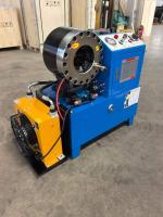 China 2 Inch DX68 Blue Color Electric Hydraulic Hose Crimper With Evaporative Cooler For Mass Production Bigger Capacity 6-51mm 10 Dies Accuracy And 200 Pcs Per Hour Efficiency for sale