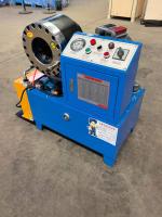 China 2 Inch DX68 Blue Color Electric Hydraulic Hose Crimper With Evaporative Cooler For Mass Production Bigger Capacity 6-51mm 10 Dies Accuracy And 200 Pcs Per Hour Efficiency for sale