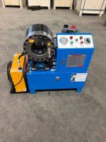 China 2 Inch DX68 Blue Color Electric Hydraulic Hose Crimper With Evaporative Cooler For Mass Production Bigger Capacity 6-51mm 10 Dies Accuracy And 200 Pcs Per Hour Efficiency for sale
