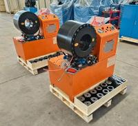 China 2 Inch DX68 Orange Color Electric Hydraulic Hose Crimper With Fast Change Mould Tools 6-51mm 10 Dies Accuracy And 200 Pcs Per Hour Efficiency for sale