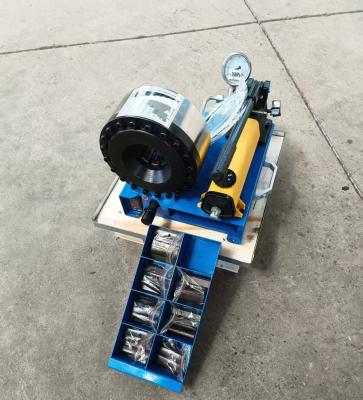 China 1 Inch Manual Hydraulic Hose Crimping Machine Crimping Range From 6mm To 25mm Without Voltage With 7 Dies For Hydraulic Applications Different Pressure From 31.5 MpA To 60 Mpa As Client Demand for sale