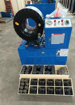 China 6 Inch Up To 150mm Hydraulic Hose Crimping Machine Crimping 6 Layers/wires Hose From 4 To 150mm Crimping Range Large Opening Crimping Force 2500 Ton And 20 Interchangeable Dies for sale
