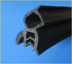 China Decklid Weatherstrip Car Door Seals , Solid Sponge Rubber Door Seals for sale