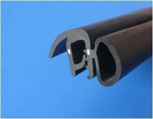 China EPDM Door Weatherstrip Extruded Rubber Seal for Car Door Frame -55°C to 150°C for sale
