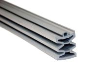 China Silicone Rail Vehicle Rubber Seal -55°C to 250°C 35-80 Shore A Custom Profile for sale