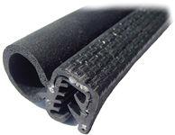 China Customized Automotive Rubber Seals co-extruded EPDM rubber trim seals for sale
