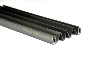 China TPV PP Aluminum Alloy Spine Automotive Door Seal Strip for Sunroof -60℃ to 130℃ for sale