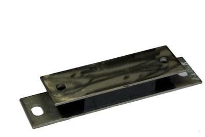 China Customized Profile Structural Vibration Isolation Bearings Rubber Steel Bonded 100kN Load Capacity for sale