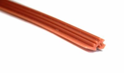 China Customized profile low-temperature Extrusions Silicone Rubber Seals for sale