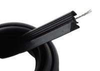 China Customized extruded rubber seal EPDM with cord co-extruded seal for sale