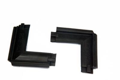 China Custom EPDM Rubber Corner Parts 50-80 Shore A Molded Seals for Windows Doors for sale