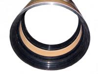 China Custom Molded Rubber Parts drain pipe coupling gasket for sale